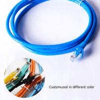 China Fire Resistant 3m Cat6 Patch Cord UTP Type HDPE Insulation for sale