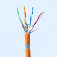 China SFTP 305m Cat 7 Patch Cable Shielded Foil Twisted Pair CE Certificate for sale