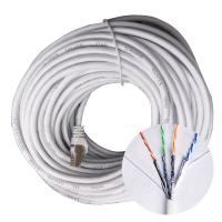 China LSZH Jacket 1m Length 10gbps Ethernet Cable Passed Fluke Test for sale
