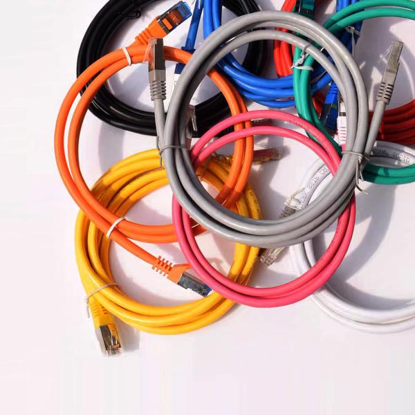 銅FTP SFTP 10gbpsのCat7ネットワークのパッチ・コードをイーサネット ケーブル