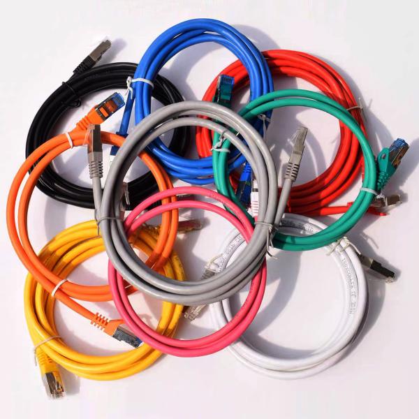 銅FTP SFTP 10gbpsのCat7ネットワークのパッチ・コードをイーサネット ケーブル