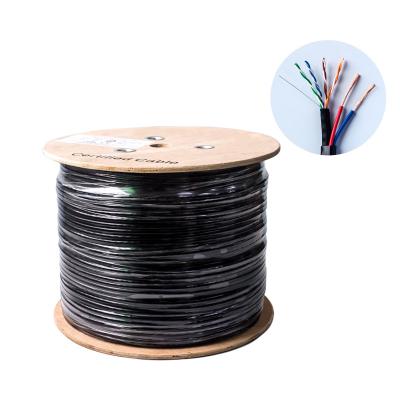 China Bulkkoper 305m Cat5e Lan Cable de Kabel van 4 Paarethernet Te koop