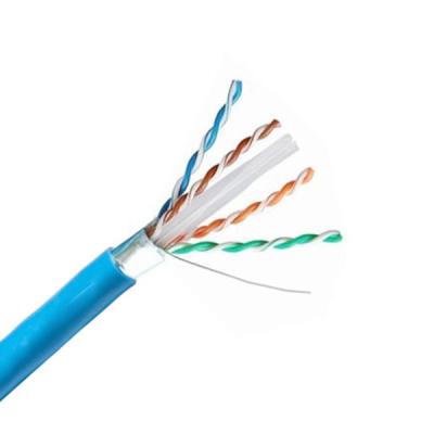 China 8 core OEM Cat6 Lan Cable FTP single shielded Braided Wire for sale