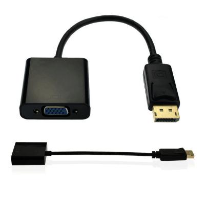 China Portátil Dispalyport da tevê DV do projetor do monitor ao cabo do adaptador de VGA à venda