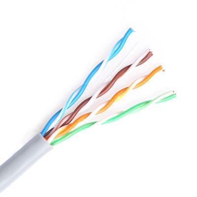 China Cat5e 155MHz Utp Ethernet Lan Cable 8 X 0.5mm CCA Conductor for sale