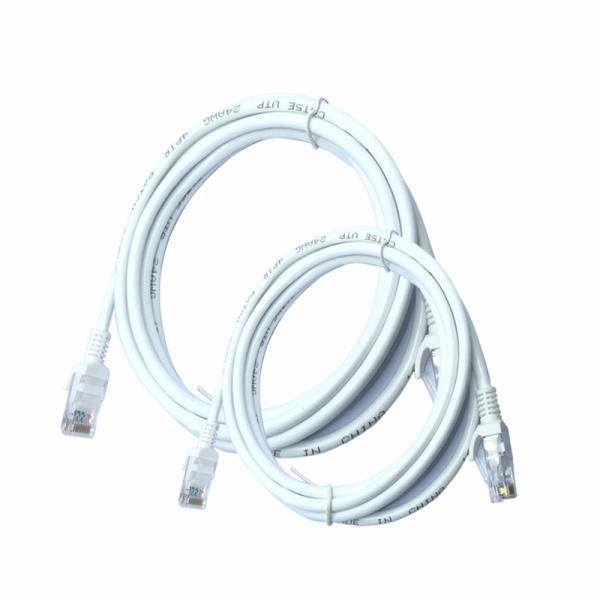 Quality 8P8C Cat5e Lan Cable Copper Pure 24AWG Twisted 4 Pair UTP Patch Cord for sale