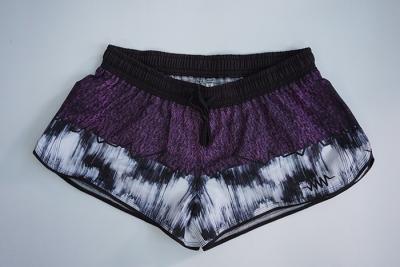 Cina La tintura ha sublimato amichevole eco- di breve lunghezza Colourful di shorts del bordo delle donne stampate in vendita