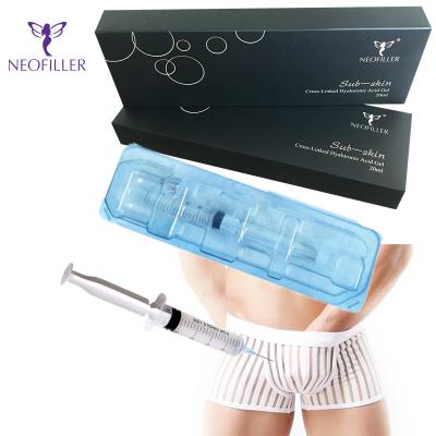 China Body 24mg/Ml Hyaluronic Acid Dermal Filler Ha Buttocks Filler Injections 20ml for sale