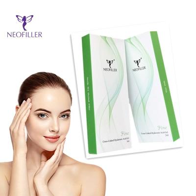 China Cheeks Facial Hyaluronic Acid Dermal Filler Lip HA Filler 1ml 2ml 24mg/Ml for sale
