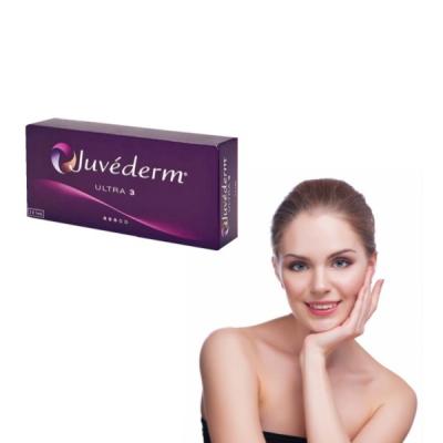 China Transparenter 2 ml Juvederm Dermal Filler Injizierbare Hyaluronsäure für feine Linien zu verkaufen