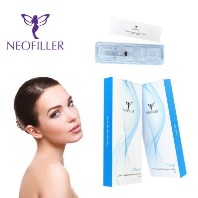 Cina Gel 10ml Body Lip Filler dermico all'acido ialuronico reticolato 1ml 2ml in vendita