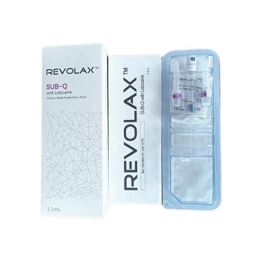 Cina Riempitivi dell'acido ialuronico approvati dalla FDA della lidocaina fine 24 mg/ml Revolax con legami incrociati in vendita