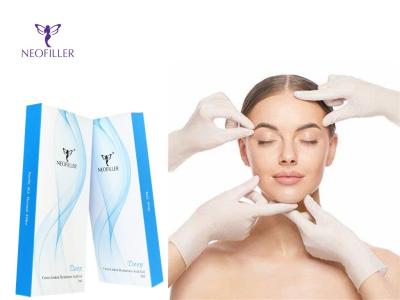 Cina Transparent Hyaluronic Acid Dermal Filler Hypodermic Injection 1ml*2 Syringes in vendita