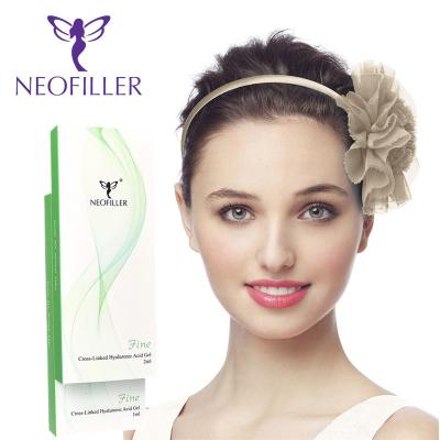 Cina Cross Linking Hyaluronic Acid Dermal Filler Hypodermic Injection Depth in vendita