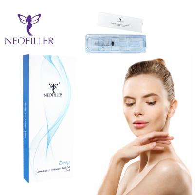 Cina Facial Injection 9-12 Months Longevity Transparent Hyaluronic Acid Dermal Filler With Cross Linking in vendita