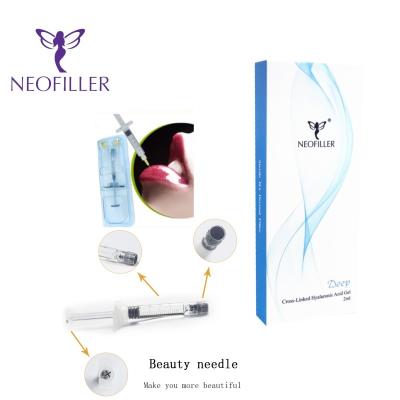 Cina Facial Injection 9-12 Months Longevity Transparent Hyaluronic Acid Dermal Filler With Cross Linking in vendita