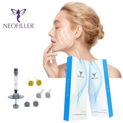 Cina Facial Injection 9-12 Months Longevity Transparent Hyaluronic Acid Dermal Filler With Cross Linking in vendita