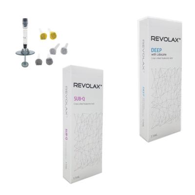 China Gezichtsverjonging met Revolax Dermal Filler 6-12 maanden Duur van het effect van hyaluronzuur Te koop