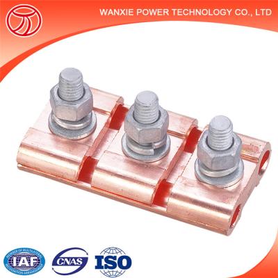 China JBT series 16-240mm2 Copper groove clamp for Cu conductor for sale