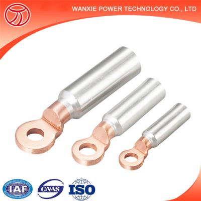 China Wanxie DTL-2 series bimetallic terminal copper-aluminium lug terminal connector for sale