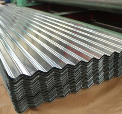 Κίνα Ζινκ 40g 4*8ft βαθμός DX51D Κατασκευή Ζυγισμένη οροφή κυματοειδής φύλλα για έργα κατασκευής προς πώληση