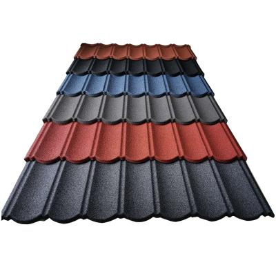 China Materials Customized Colors Pvc Synthetic Resin Roofing Sheet 0.5mm Thickness Wood Shake Stone Coated Metal Roofing Tile for sale
