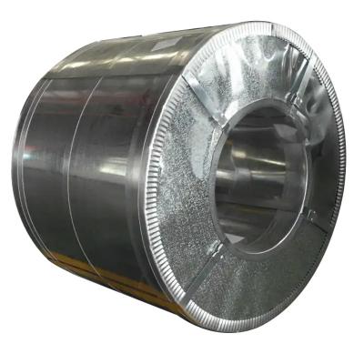 China Natural Color Galvanized Zinc Grade DX51D Hot Dipped GI Steel Coil with Z180 Zinc Coating for sale