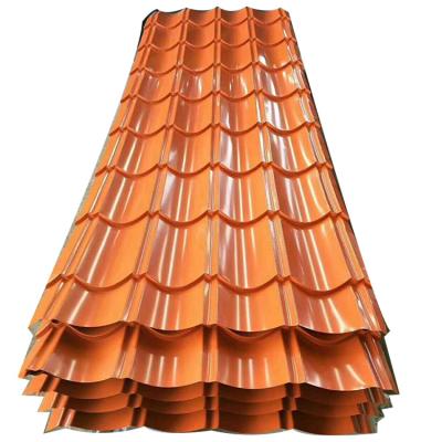 China High Strength Plate 0.38*1000mm Wave Red Prices IBR White Roofing Iron Sheets PPGI Corrugated Roofing Sheet Tolerance ±1% for sale