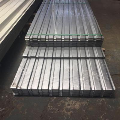 China Customized Size GI Zinc Corrugated Steel Roofing Sheet with Full Hardness and Slightly Oiled Surface for sale