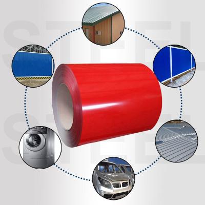 중국 PPGI 진크 색상 코팅 된 진크화 된 전차 스틸 코일 및 코일 ID 508-610MM에서 ± 1%의 허용 판매용