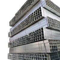 China Galvanized Square and Rectangular Steel Pipe 2x60x80x5800mm for Your Construction Projects for sale