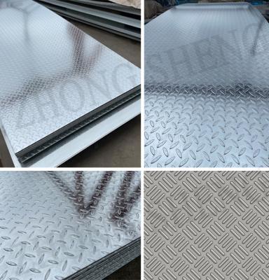 China ASTM 600MM 800MM Breedte A36-klasse plaat Gekaard gegalvaniseerd stalen plaat voor scheepsplaat Te koop
