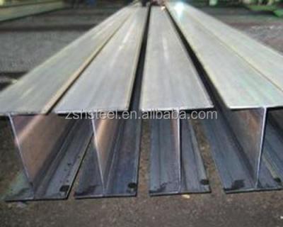 Chine 150*75*5*7mm poutres H en acier laminé à chaud avec longueur et soudage ASTM A36 à vendre