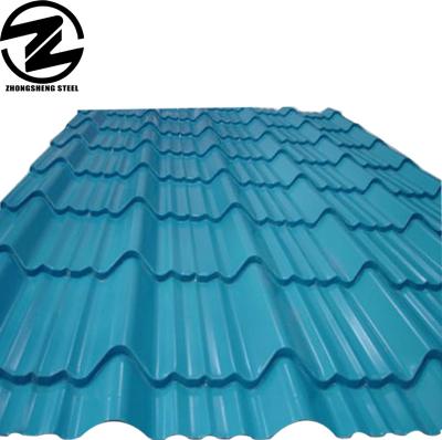 Cina Prezzi accessibili Dx52D Grade Ral 9047 Altezza standard Acciaio Trapezoide Metallico Piastra di copertura colorata con Tolleranza ± 1% in vendita