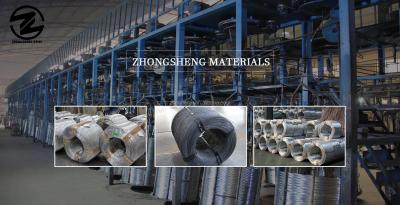 Cina Acciaio al carbonio argento brillante, filo di ferro di 6,5 mm, 5,5 mm, 8 mm, galvanizzato di alto grado Q195/Q235/SAE1006/SAE1008 in vendita