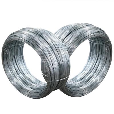 Cina filo di acciaio al carbonio Q195 Q235 calibro 20 1,45 mm di diametro Gi Hot Dip/Electro Galvanized ferro filo con campione libero in vendita
