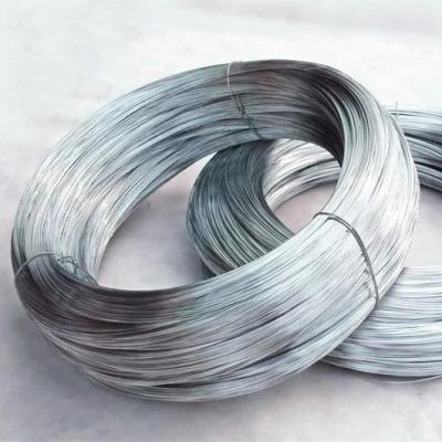 Cina filo di acciaio al carbonio Q195 Q235 calibro 20 1,45 mm di diametro Gi Hot Dip/Electro Galvanized ferro filo con campione libero in vendita