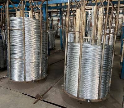 Cina Acciaio galvanizzato brillante argento linea ad alta resistenza a caldo filtro GI 12 calibro 4 mm Materiali da costruzione Acciaio a taglio libero in vendita