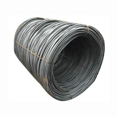 Cina 6mm 8mm 10mm filo di acciaio al carbonio per la fabbricazione di unghie Dip caldo / elettro galvanizzato SAE1006 SAE1008 SAE1010 Alta resistenza alla trazione in vendita