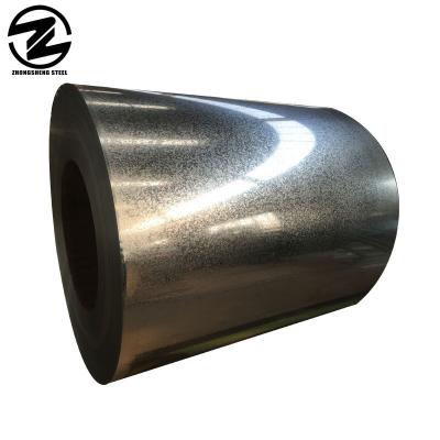 China Zero/Regular/Small/Big Spangle G60 Z180 Z275 Prime Hot Dipped Galvanized Steel Coil Sheet For Container Production Line for sale