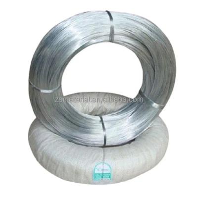 Cina Filo di acciaio zincato a caldo/calibro 8 calibro 10 calibro per appendiabiti Grado Q195/Q235/SAE1006/SAE1008 Rivestimento di zinco in vendita