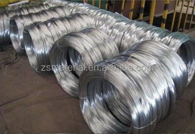 Cina Filo di acciaio zincato a caldo/calibro 8 calibro 10 calibro per appendiabiti Grado Q195/Q235/SAE1006/SAE1008 Rivestimento di zinco in vendita