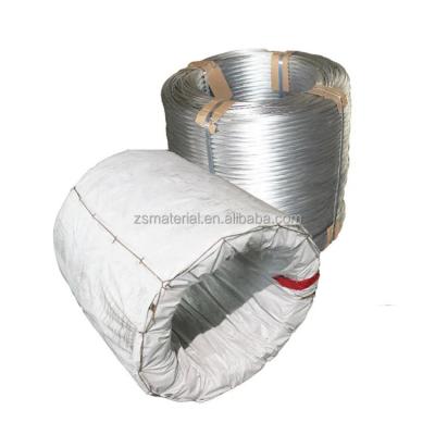 China Warm gedompelde gegalvaniseerde ijzeren binddraad BWG20 21 22 200 kg/rol 500 kg/rol voor ASTM-standaard Q195 Q235 koolstofstaaldraad Te koop