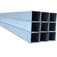 China Precise Measurements Galvanized Steel Square Rectangular Pipe with GS Certificate for sale