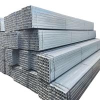 China Precise Measurements Galvanized Steel Square Rectangular Pipe with GS Certificate for sale