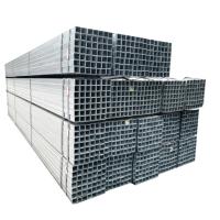 China Precise Measurements Galvanized Steel Square Rectangular Pipe with GS Certificate for sale