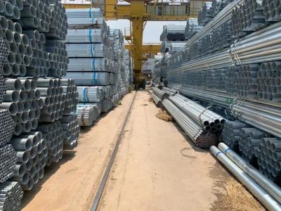 Κίνα Στρογγυλό τομή ASTM A106 Sch 40 ERW GI Ζυγισμένος σωλήνας χάλυβα με ανοχή ± 1% προς πώληση