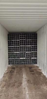 China Square Hollow Section Hot Rolled Carbon Steel Tube Weld Galvanized Rectangular Steel Pipe with Construction Service for sale
