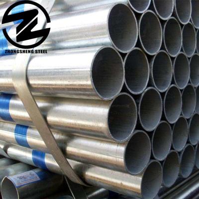 Cina Tubo di acciaio galvanizzato circolare di 125 mm di diametro per HVAC ASTM A120 BS 1387 Hot Dip 85 in vendita