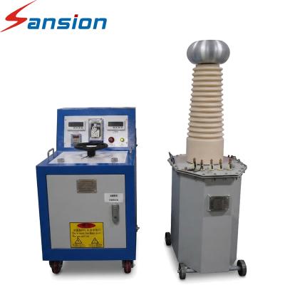 China Power Frequency Withstand Voltage Test Equipment High Voltage AC Hipot Test Set for Transformer, Cable, Generator, GIS and Electrical Equipment for sale